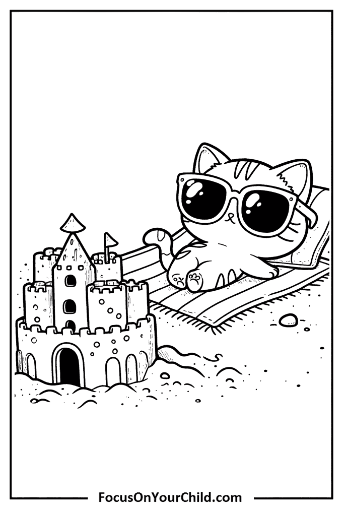 50+ Cat Coloring Pages (Free PDF Printables)