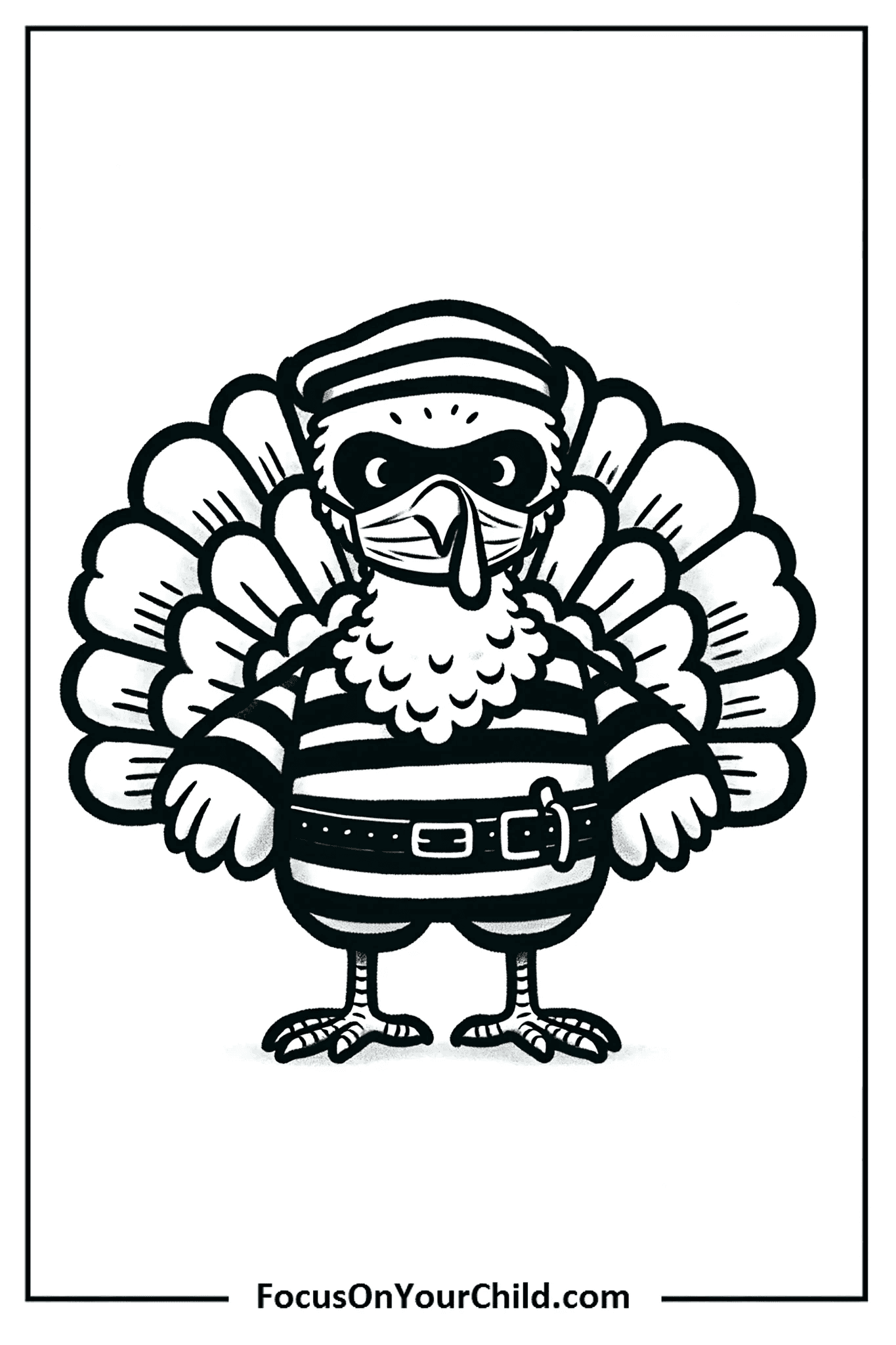 50+ Turkey Coloring Pages (Free PDF Printables)