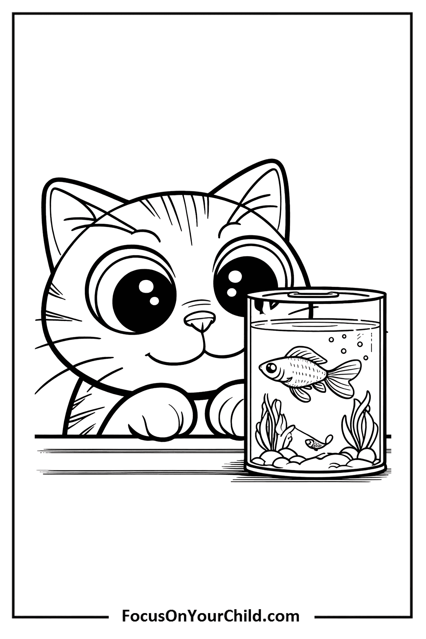 50+ Cat Coloring Pages (Free PDF Printables)