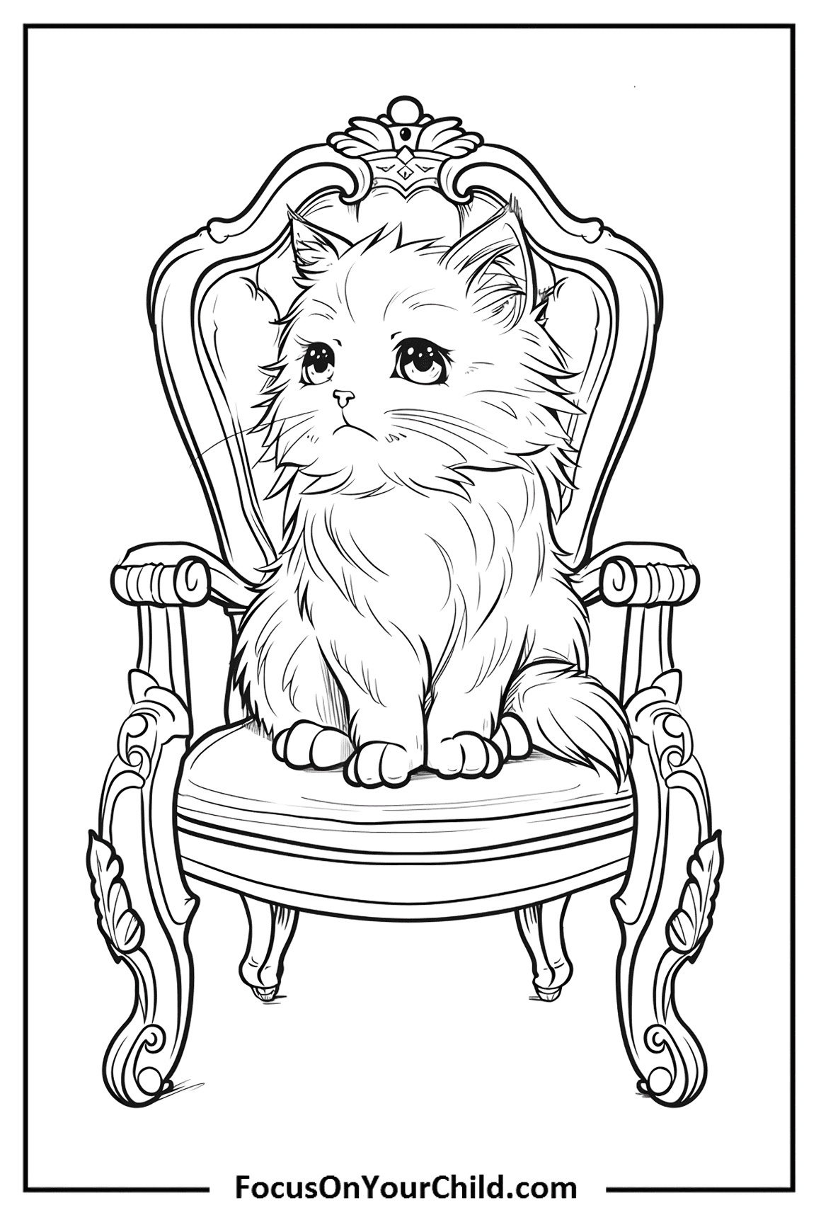 50+ Cat Coloring Pages (Free PDF Printables)