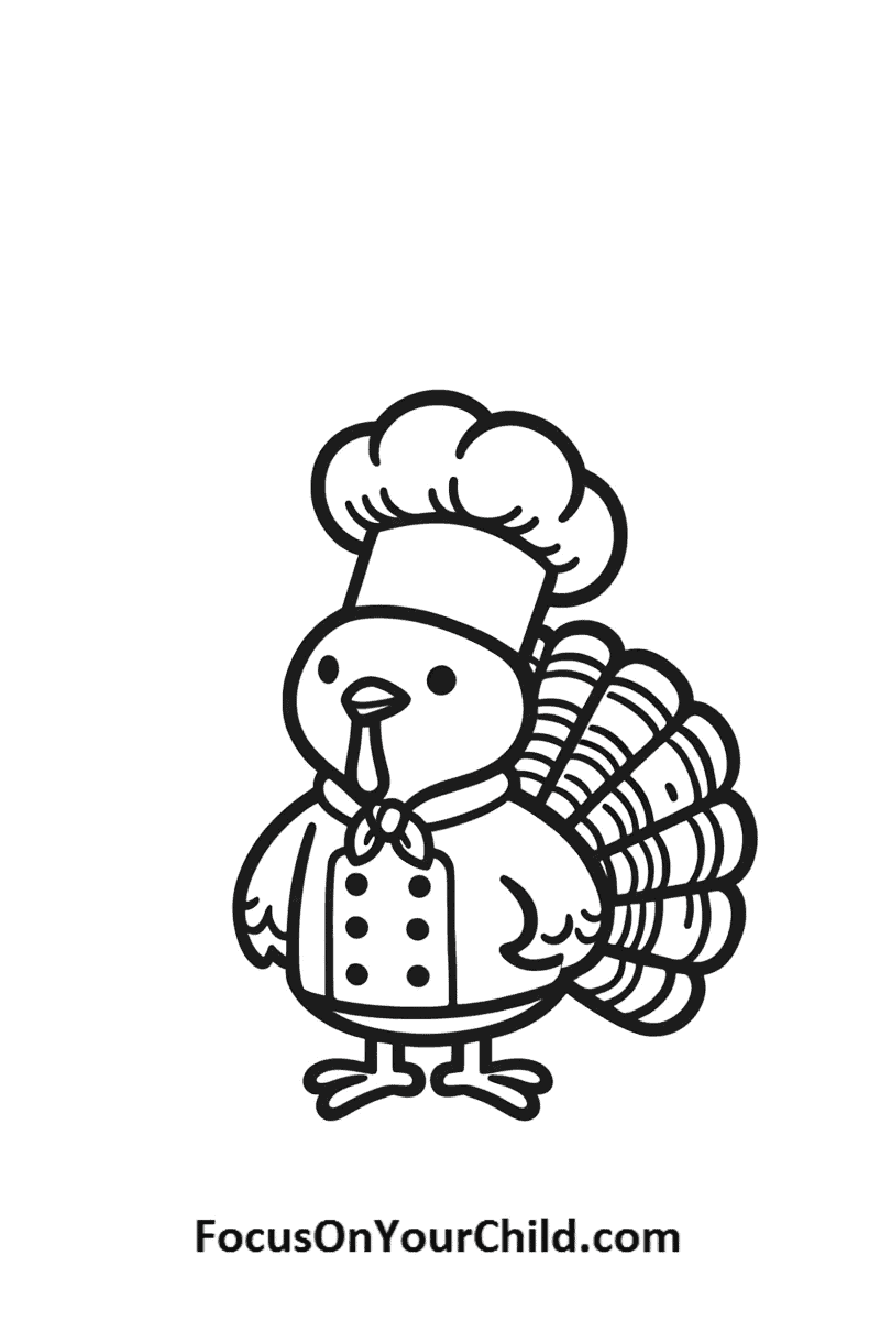 50+ Turkey Coloring Pages (Free PDF Printables)