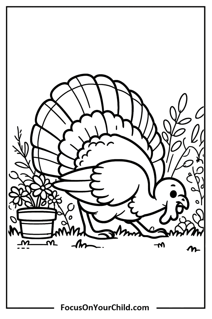 50+ Turkey Coloring Pages (Free PDF Printables)