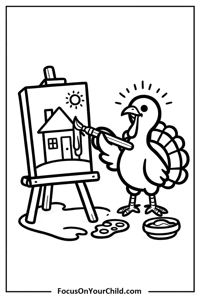 50+ Turkey Coloring Pages (Free PDF Printables)