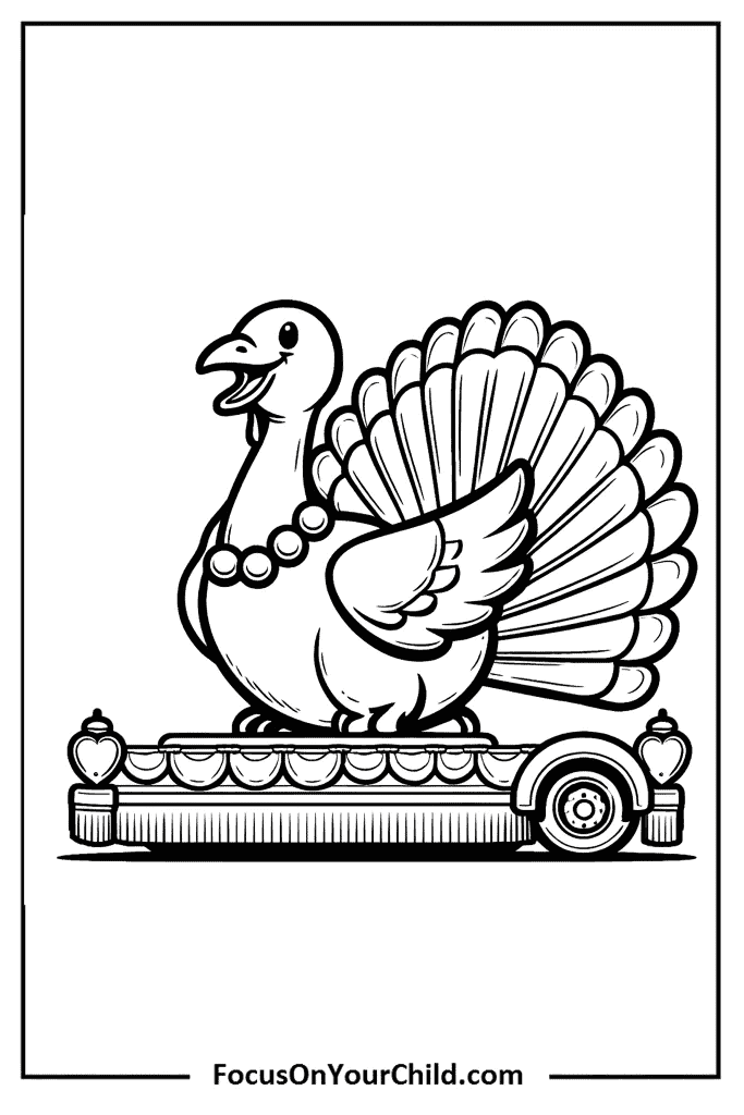 50+ Turkey Coloring Pages (Free PDF Printables)