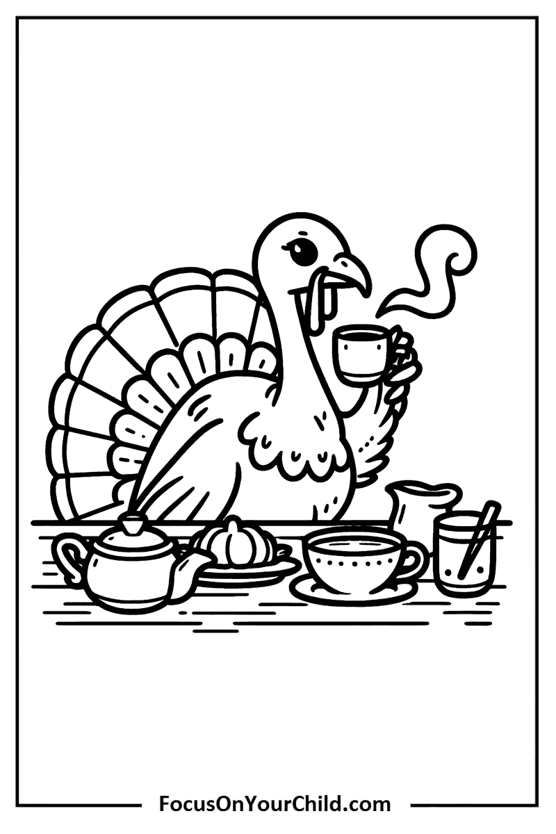50+ Turkey Coloring Pages (Free PDF Printables)
