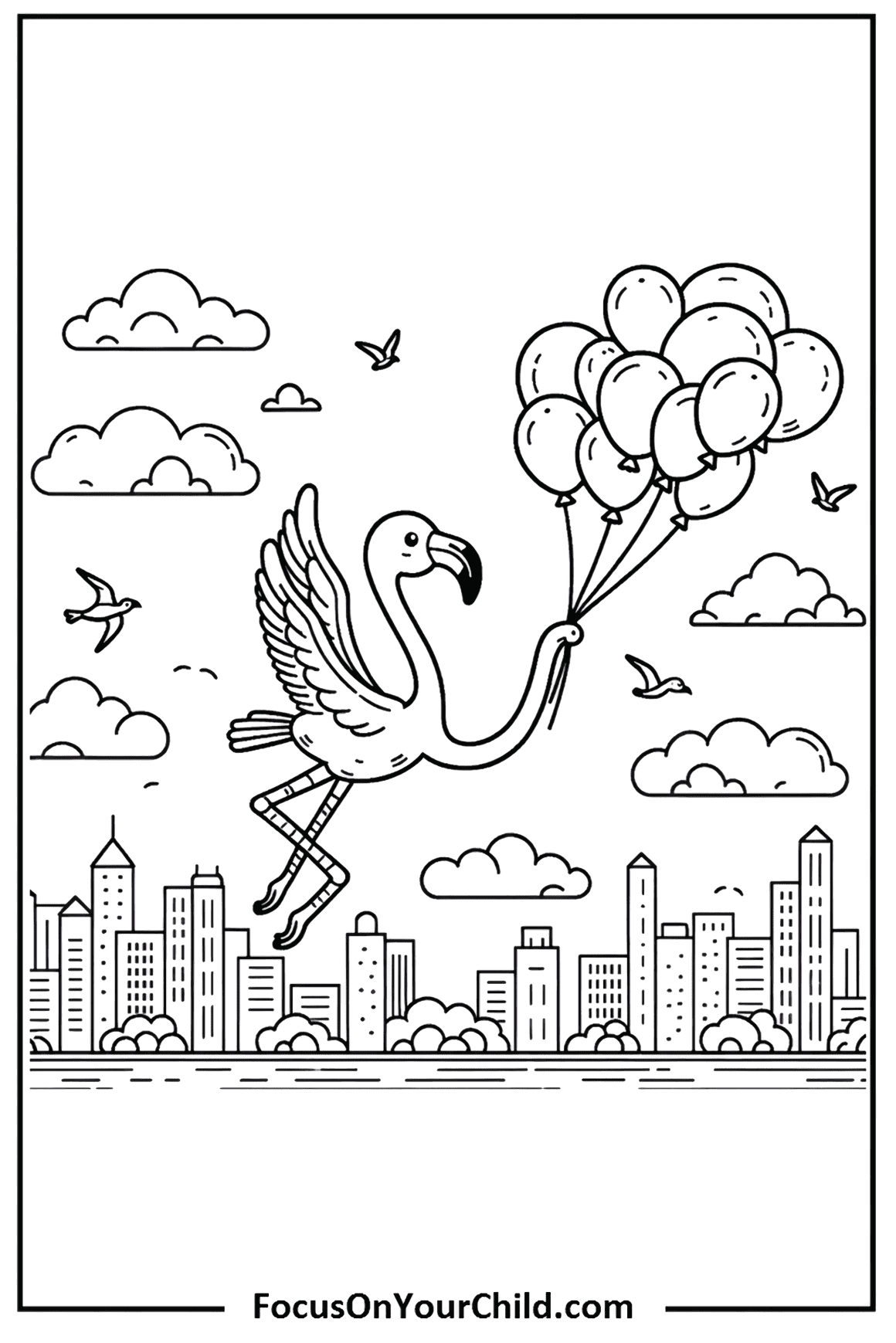 50+ Flamingo Coloring Pages (Free PDF Printables)
