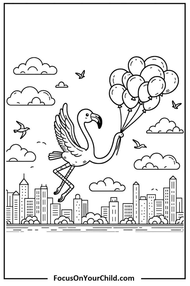 50+ Flamingo Coloring Pages (Free PDF Printables)