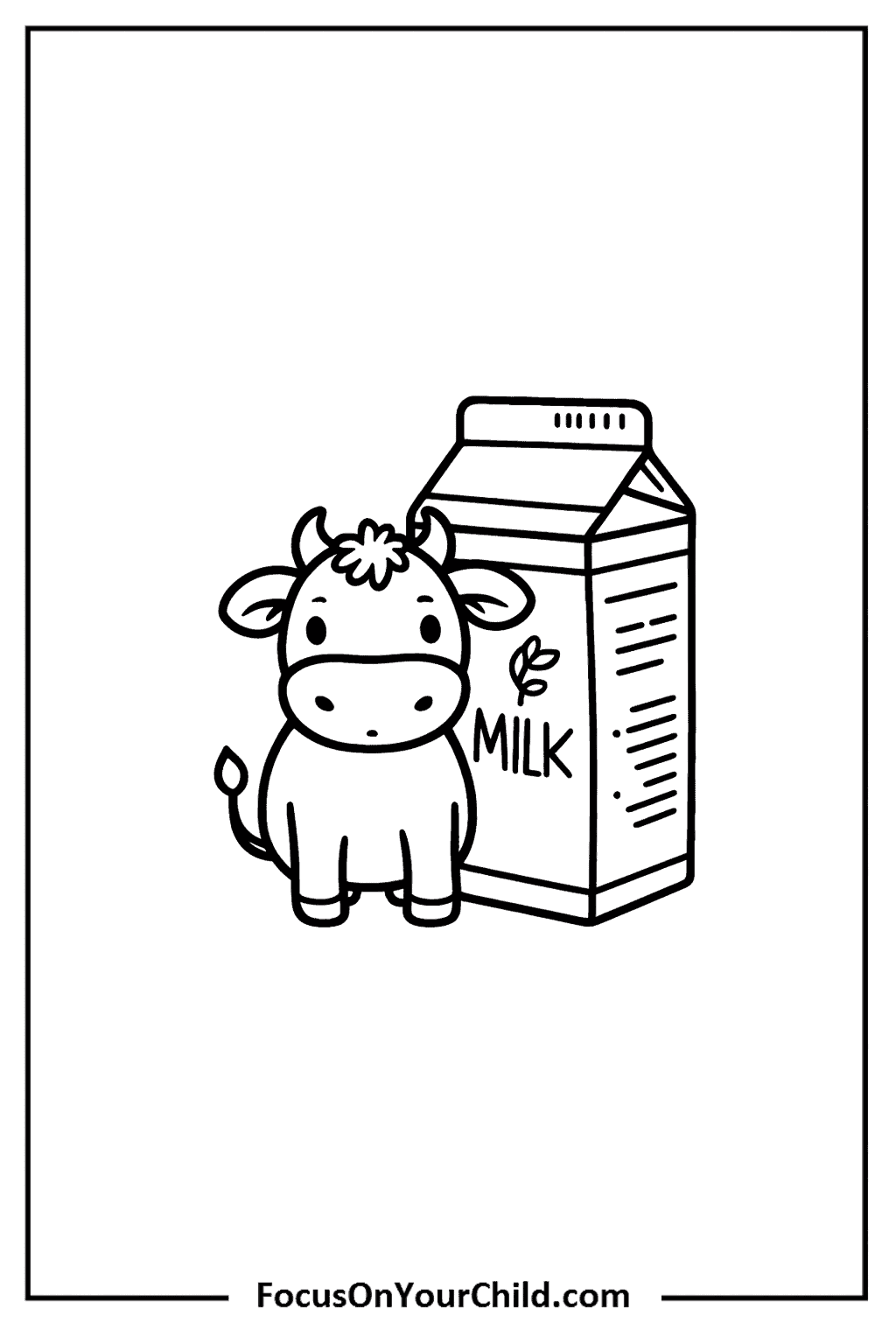50+ Cow Coloring Pages (Free PDF Printables)