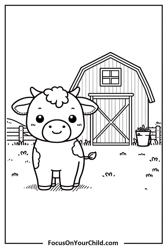 50+ Cow Coloring Pages (Free PDF Printables)