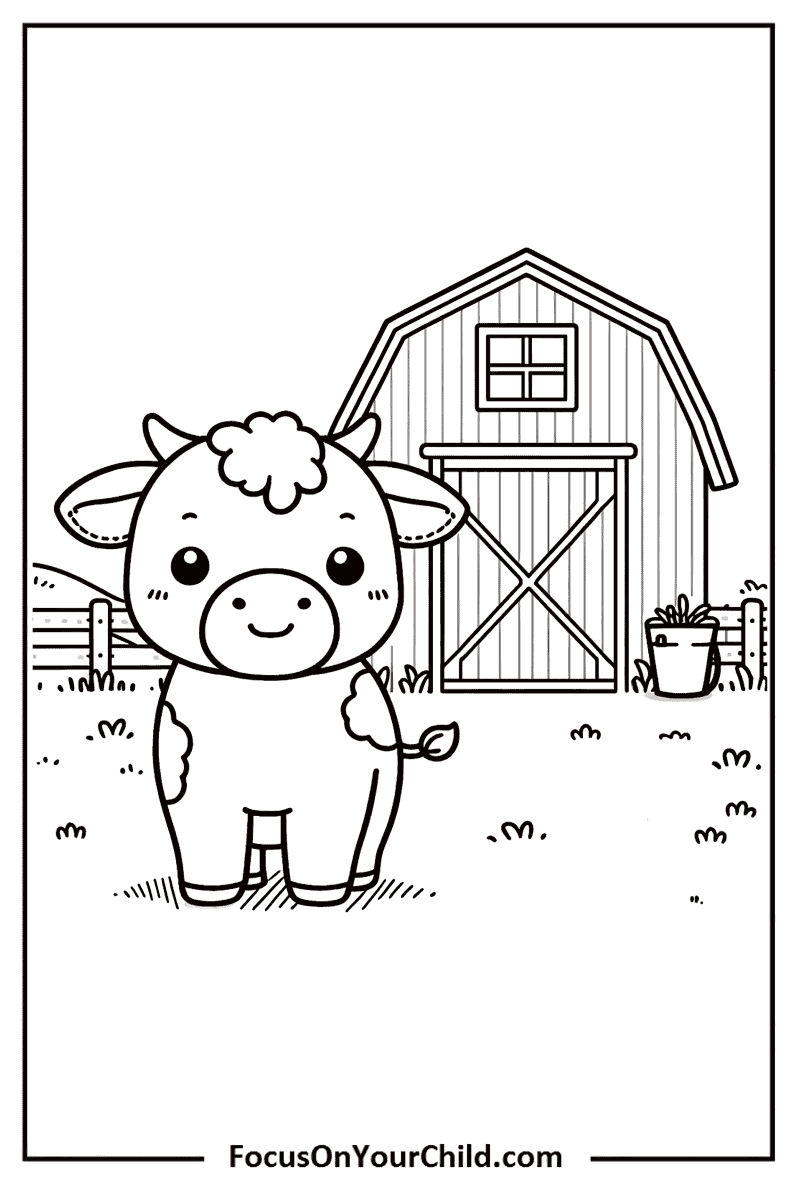 50+ Cow Coloring Pages (Free PDF Printables)