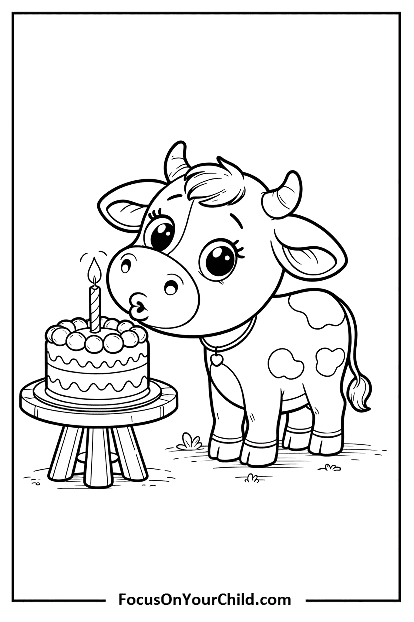 50+ Cow Coloring Pages (Free PDF Printables)