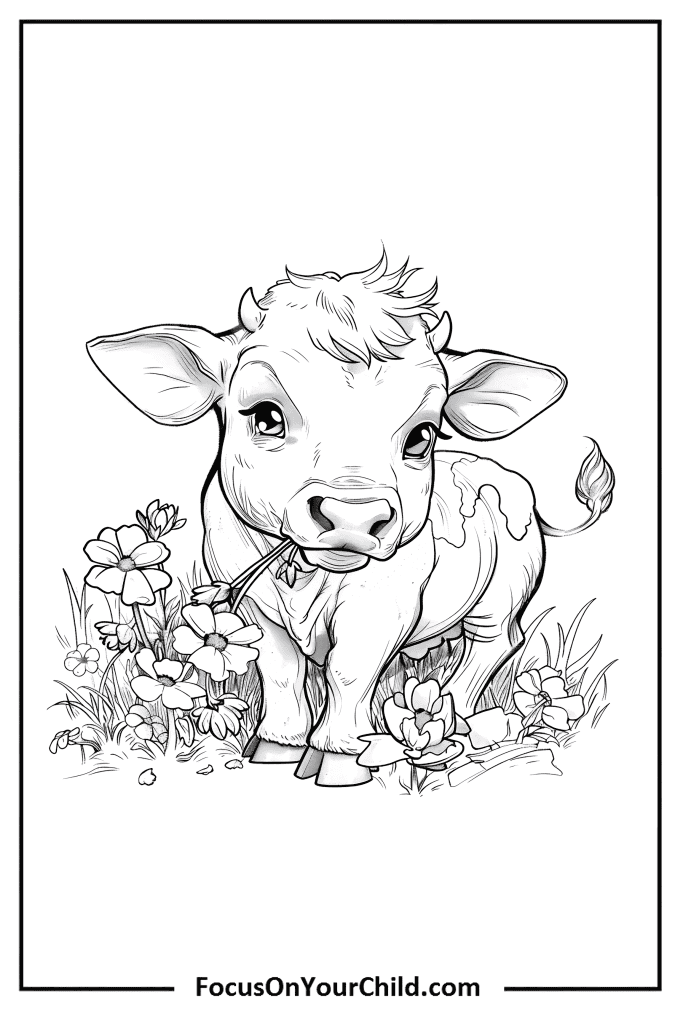 50+ Cow Coloring Pages (Free PDF Printables)