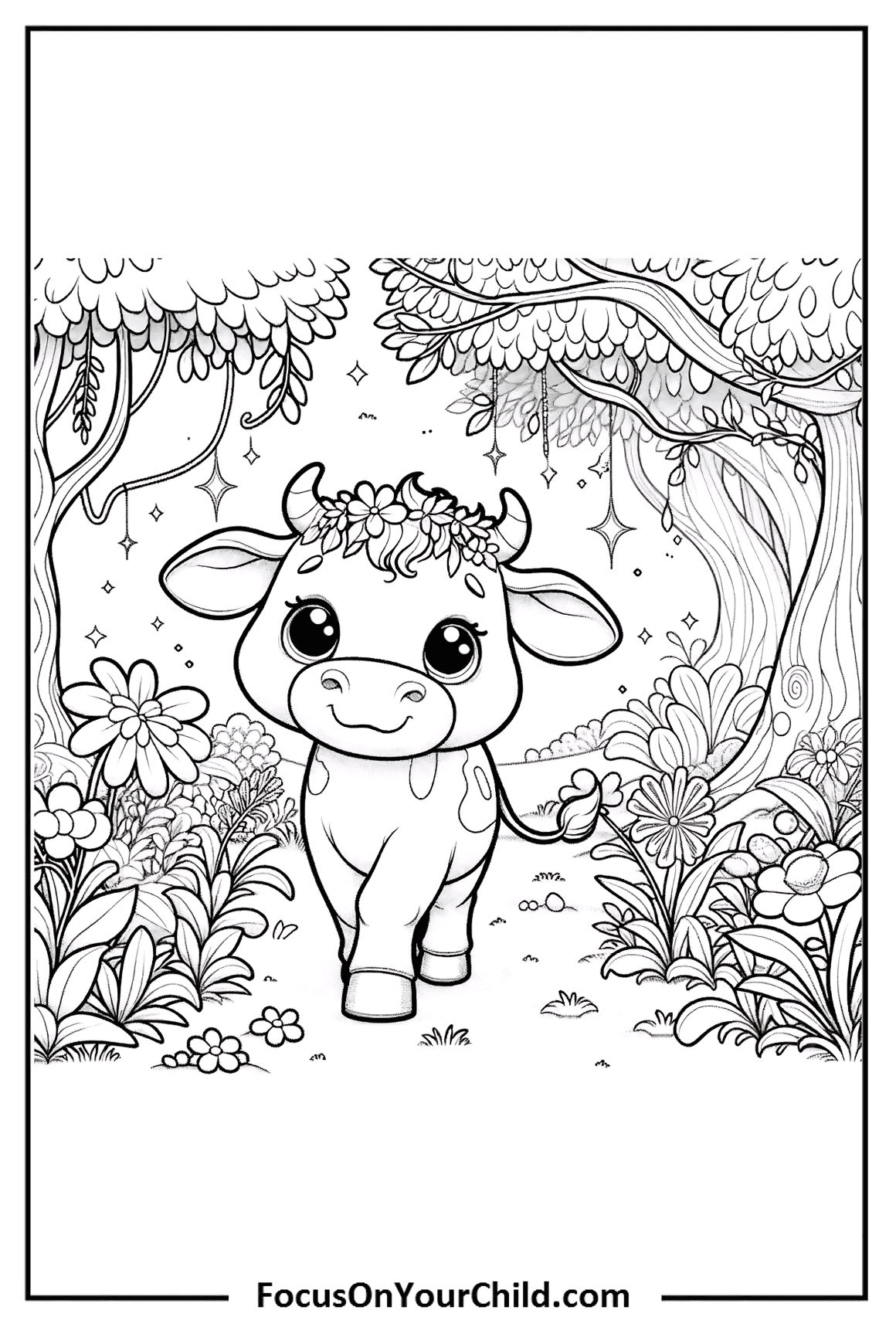 50+ Cow Coloring Pages (Free PDF Printables)