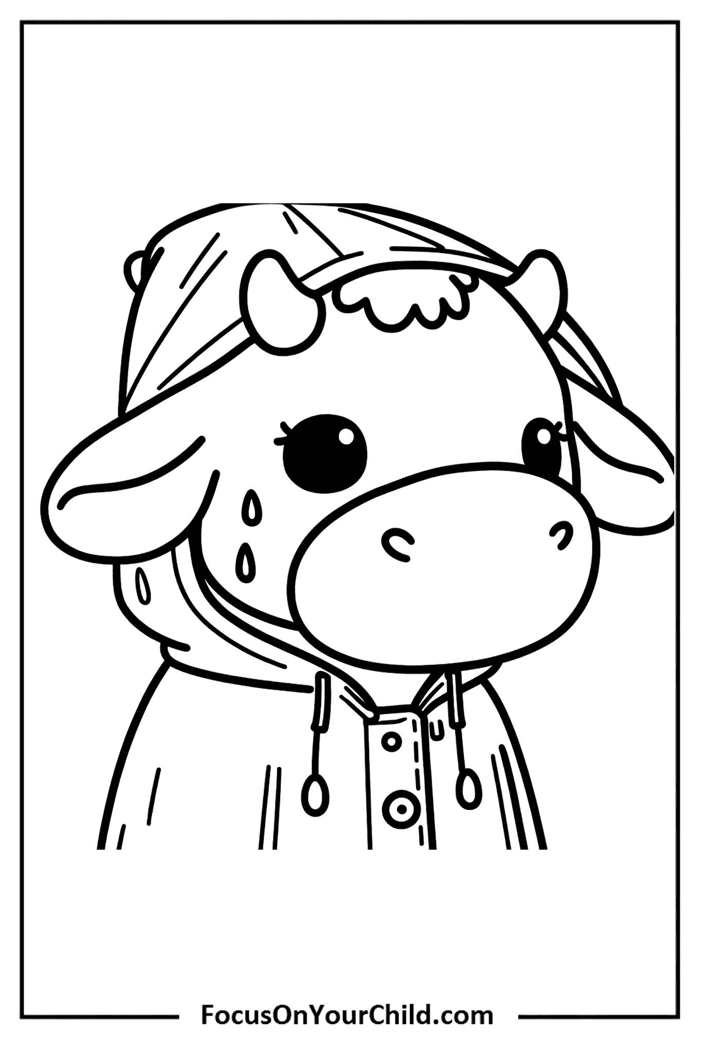50+ Cow Coloring Pages (Free PDF Printables)