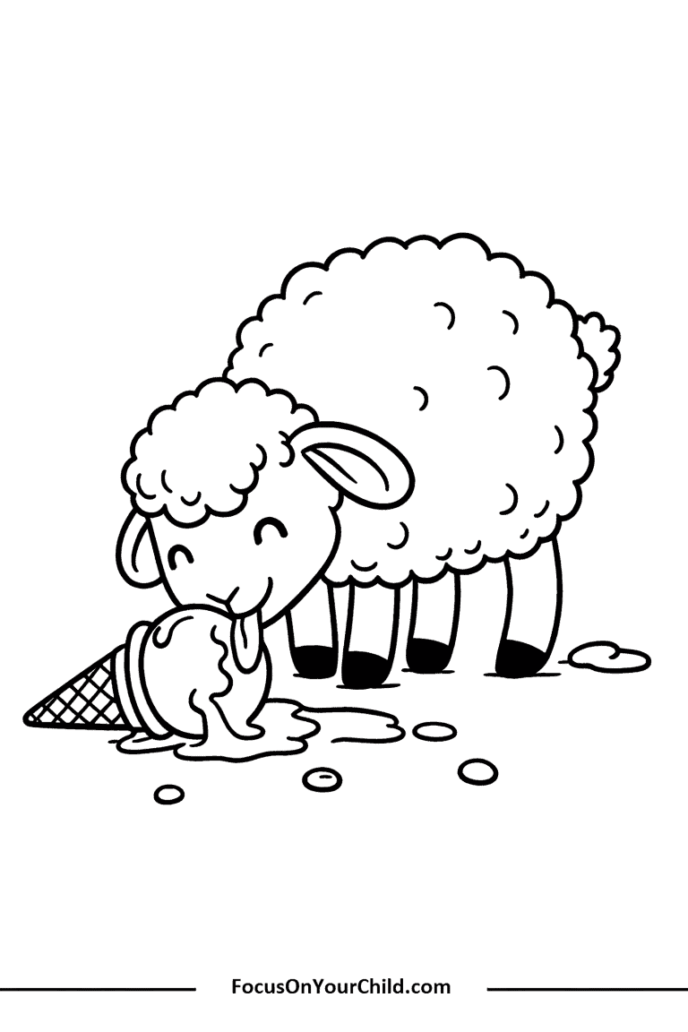 50+ Sheep Coloring Pages (Free PDF Printables)