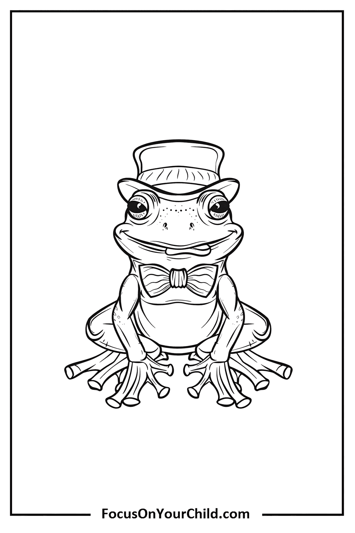 50+ Frog Coloring Pages (Free PDF Printables)