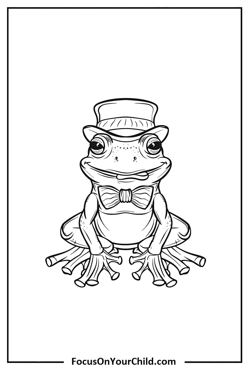 50+ Frog Coloring Pages (Free PDF Printables)