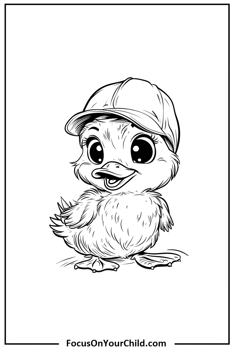 50+ Duck Coloring Pages (Free PDF Printables)