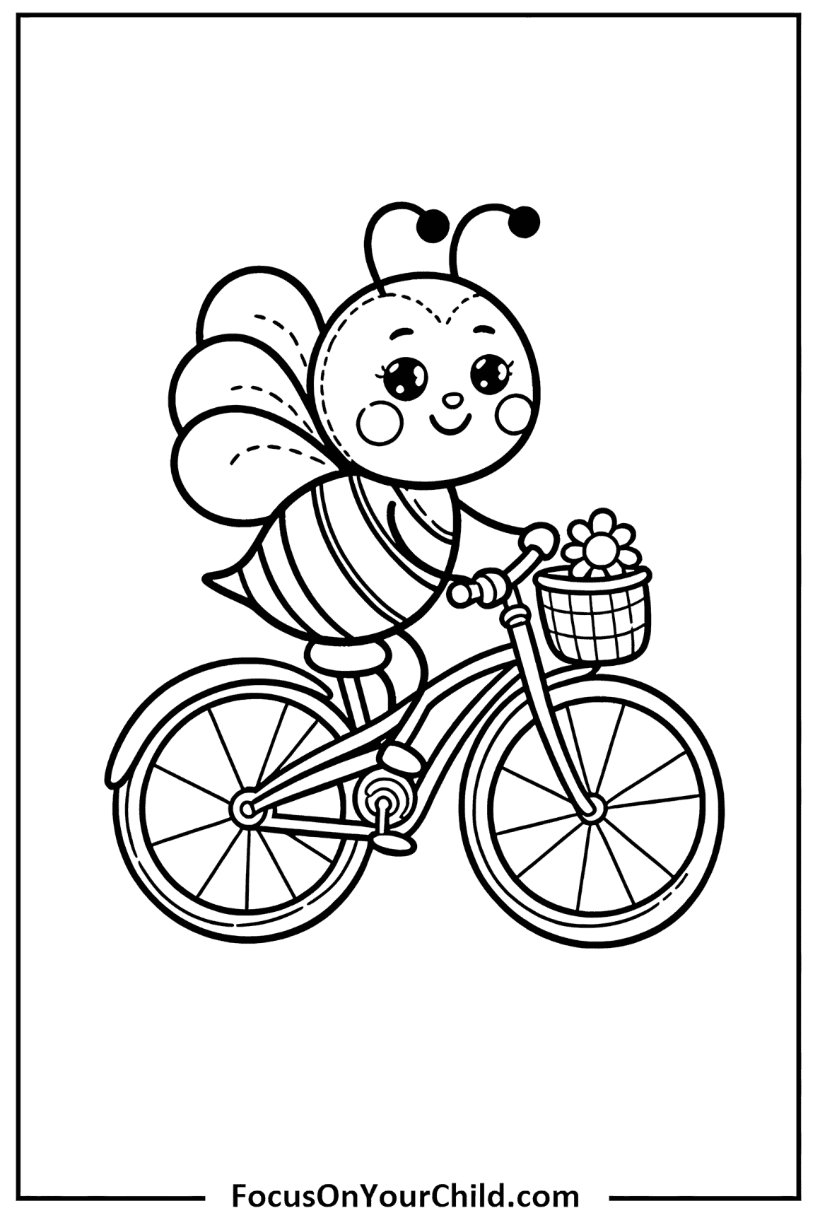 50+ Bee Coloring Pages (Free PDF Printables)