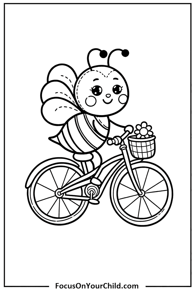 50+ Bee Coloring Pages (Free PDF Printables)