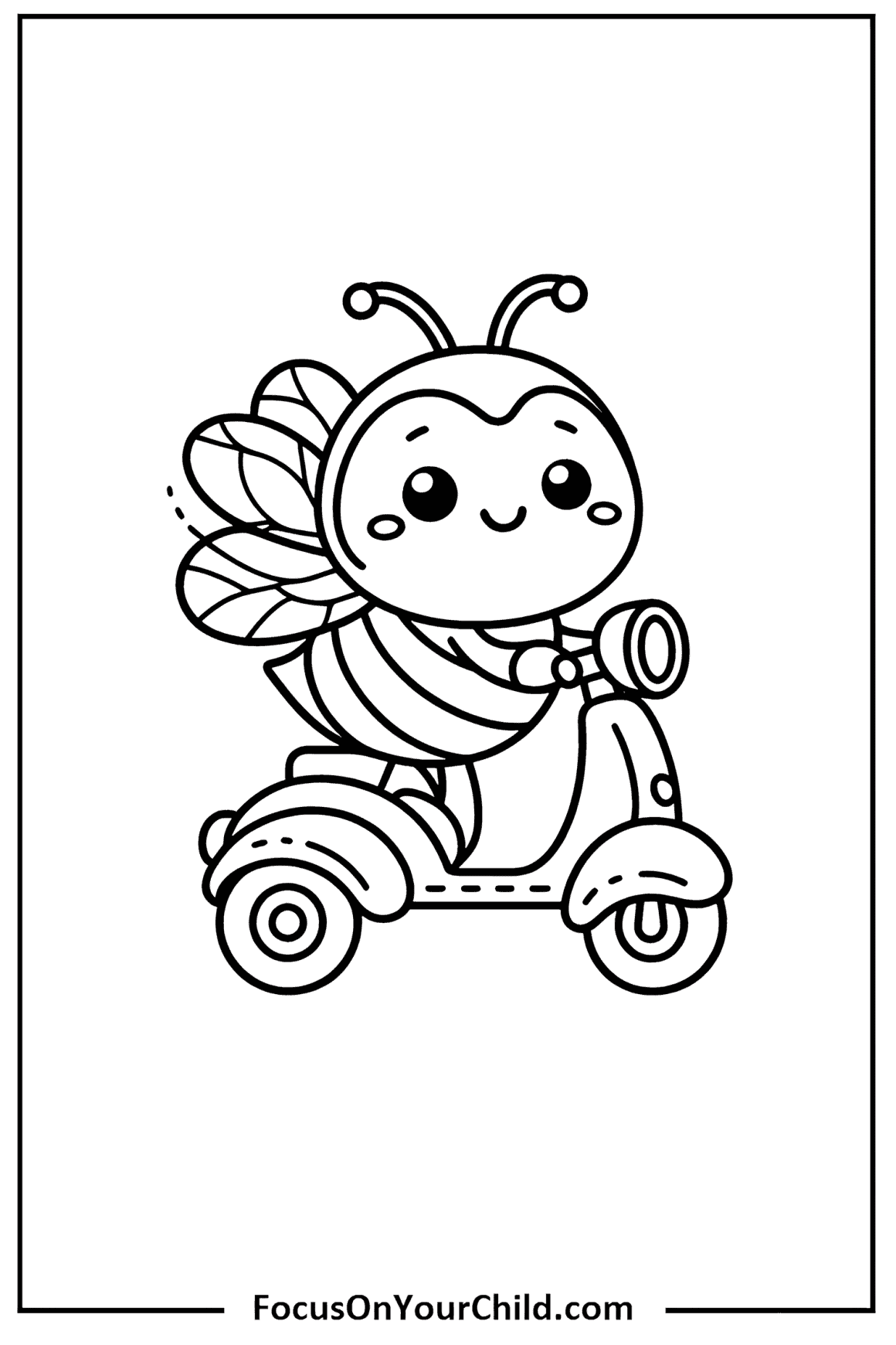 50+ Bee Coloring Pages (Free PDF Printables)