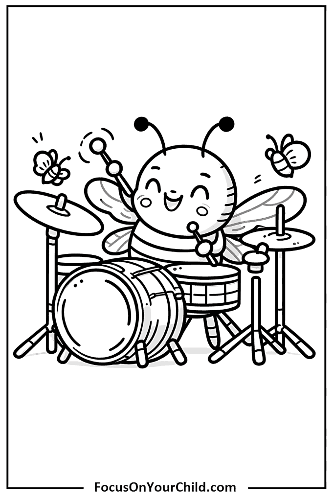 50+ Bee Coloring Pages (Free PDF Printables)
