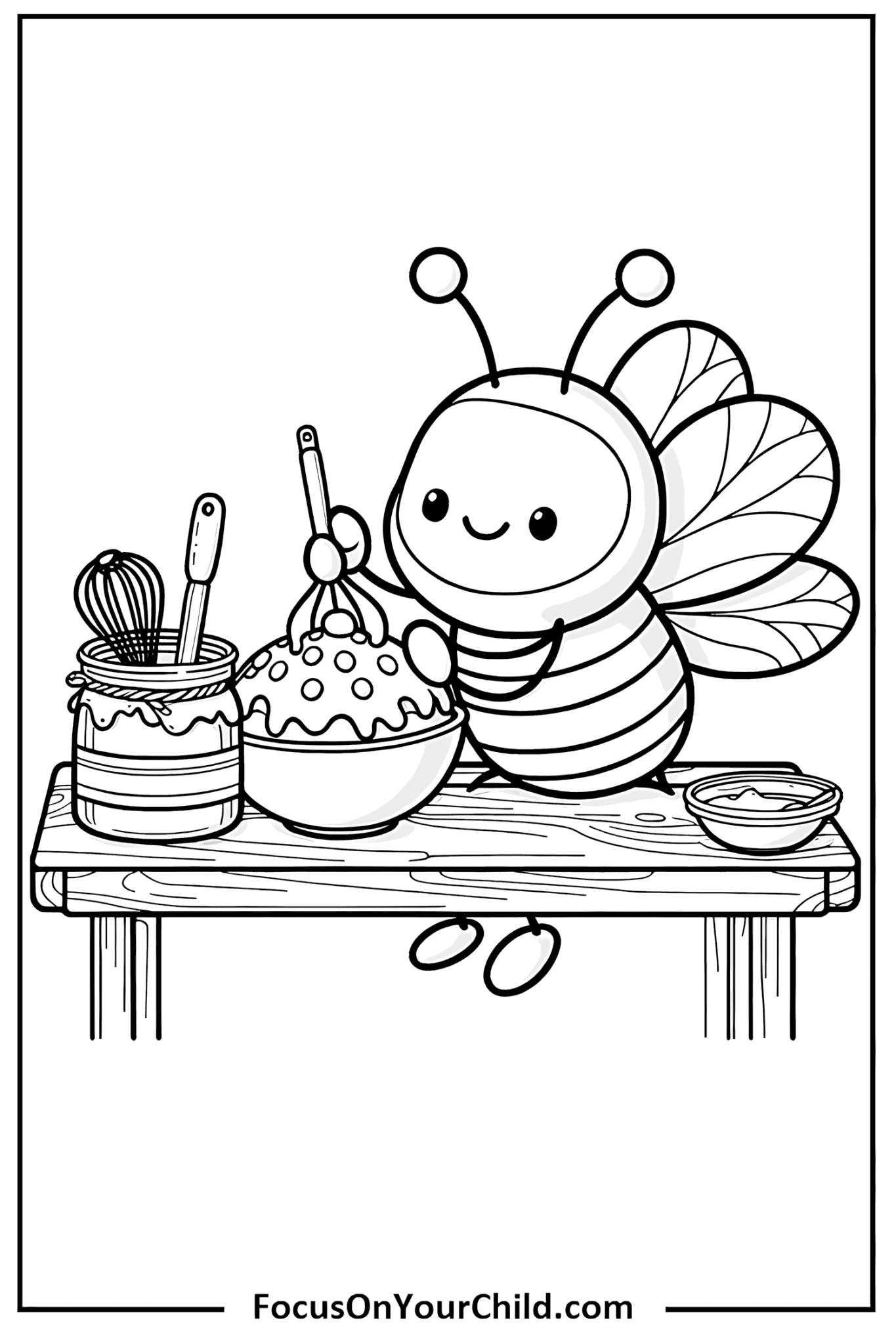 50+ Bee Coloring Pages (Free PDF Printables)