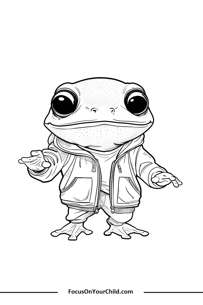 50+ Frog Coloring Pages (Free PDF Printables)