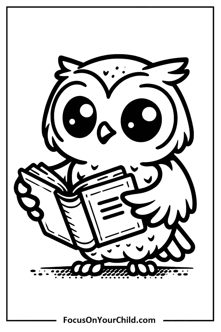 50+ Owl Coloring Pages (Free PDF Printables)