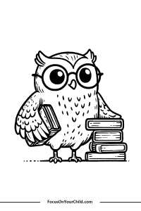 50+ Owl Coloring Pages (Free PDF Printables)
