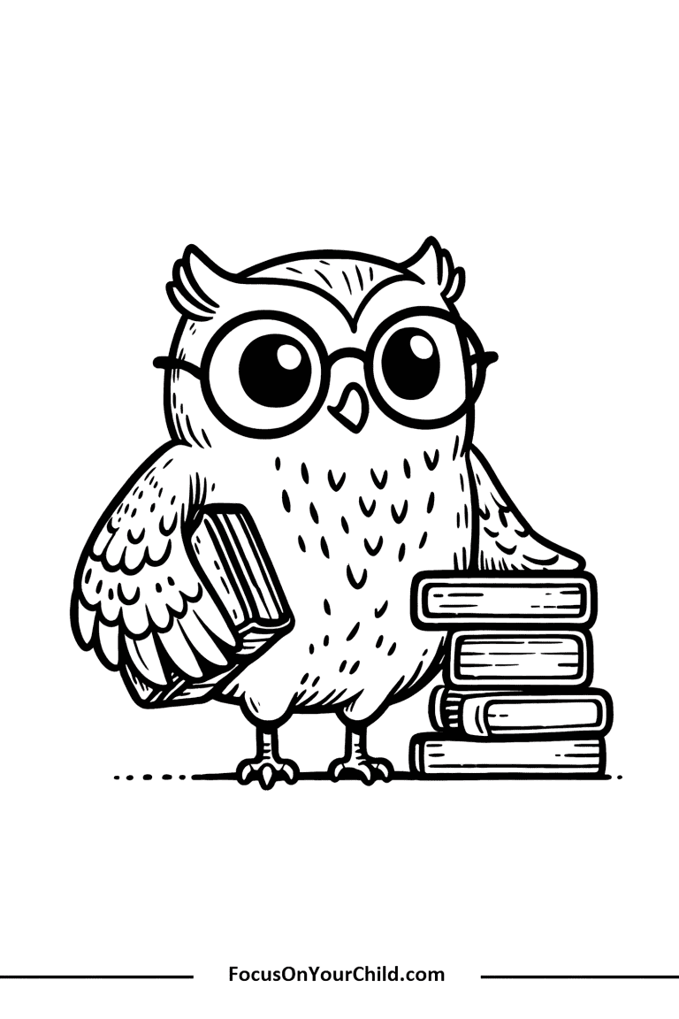 50+ Owl Coloring Pages (Free PDF Printables)