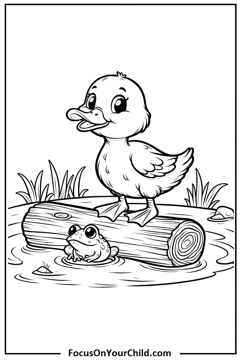 50+ Duck Coloring Pages (Free PDF Printables)