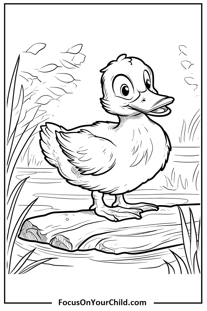 50+ Duck Coloring Pages (Free PDF Printables)