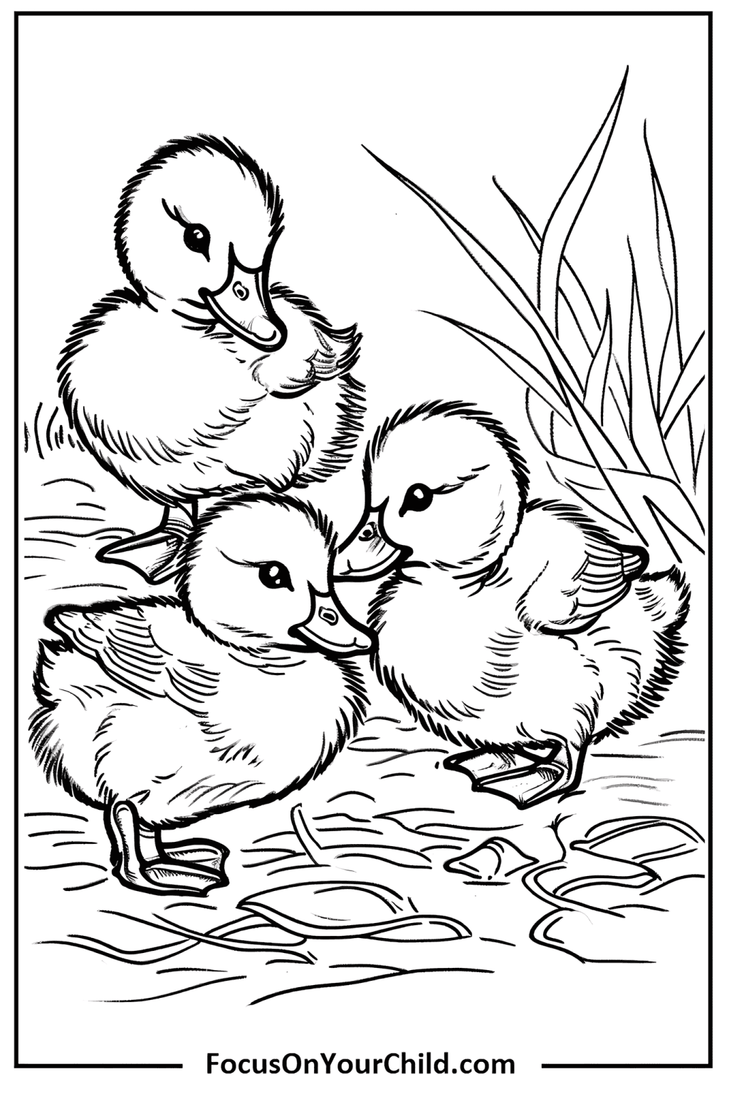 50+ Duck Coloring Pages (Free PDF Printables)