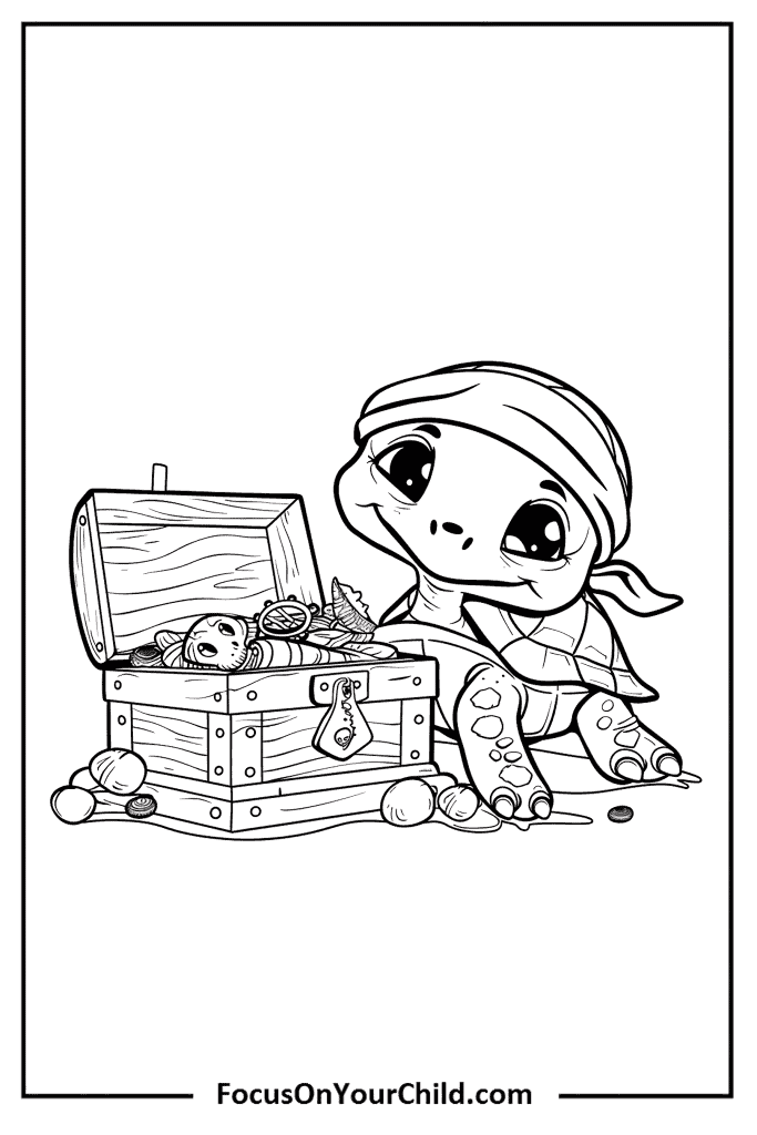 50+ Turtle Coloring Pages (Free PDF Printables)