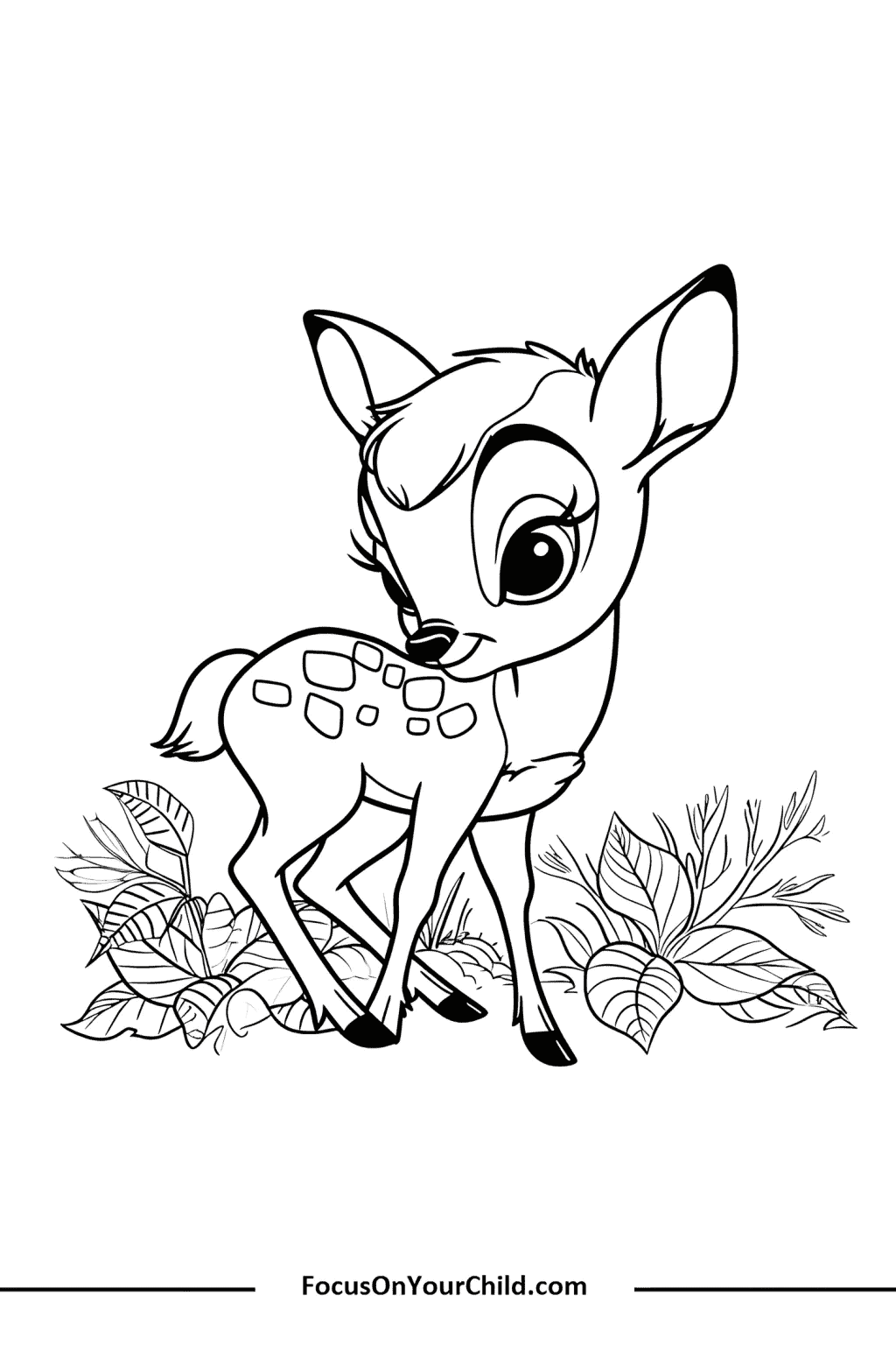 50+ Deer Coloring Pages (Free PDF Printables)