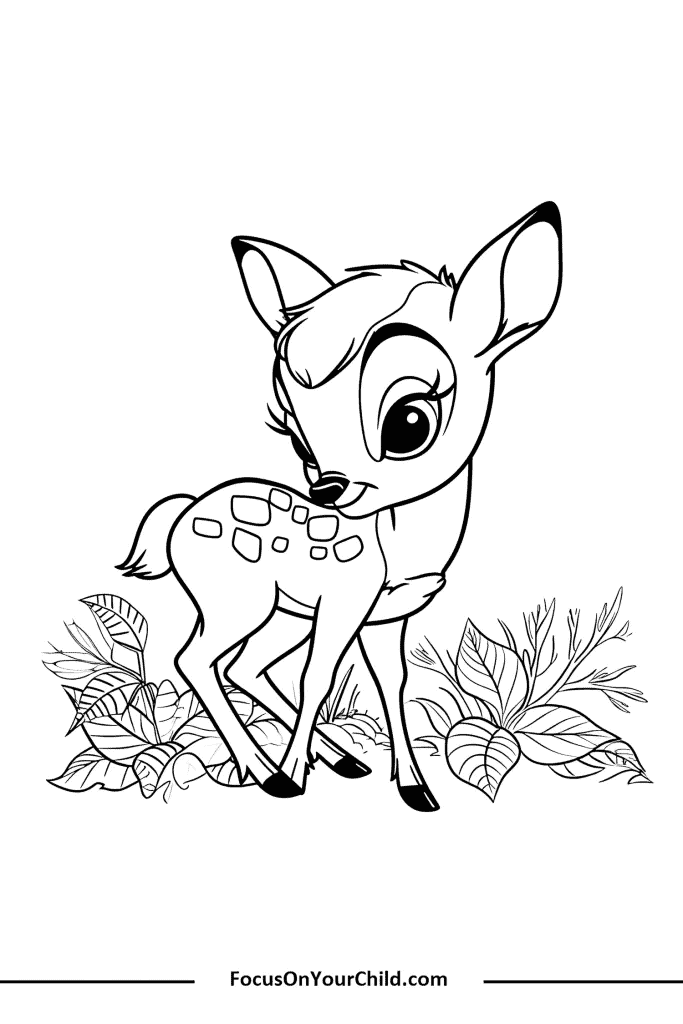 50+ Deer Coloring Pages (Free PDF Printables)