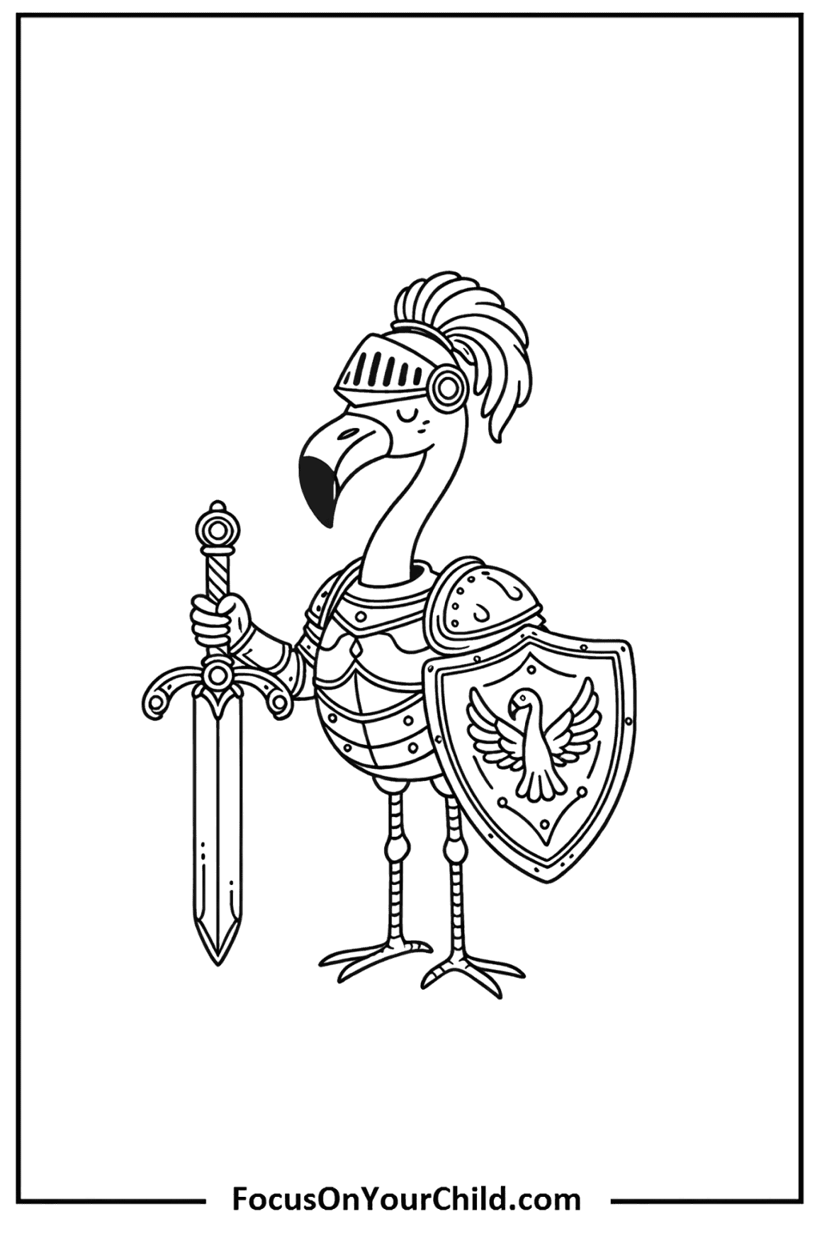 50+ Flamingo Coloring Pages (Free PDF Printables)