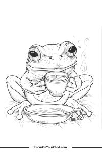 50+ Frog Coloring Pages (Free PDF Printables)
