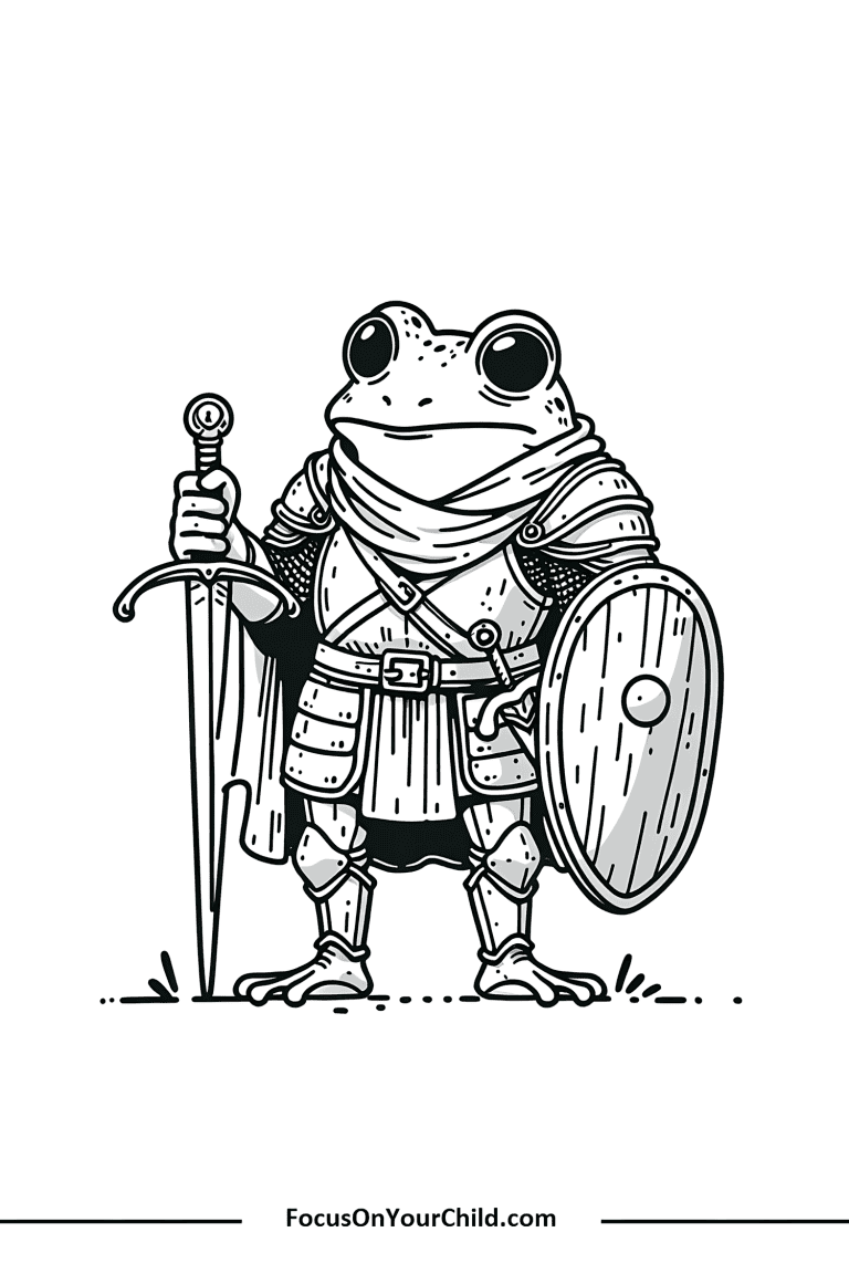 50+ Frog Coloring Pages (Free PDF Printables)