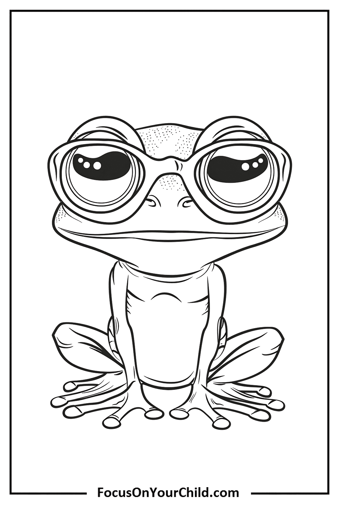 50+ Frog Coloring Pages (Free PDF Printables)