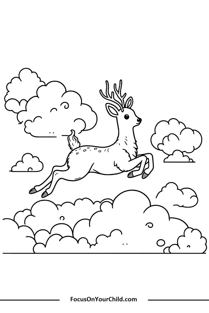 50+ Deer Coloring Pages (Free PDF Printables)