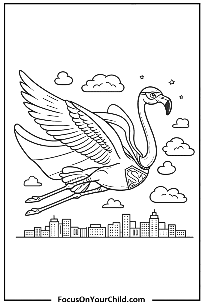 50+ Flamingo Coloring Pages (Free PDF Printables)