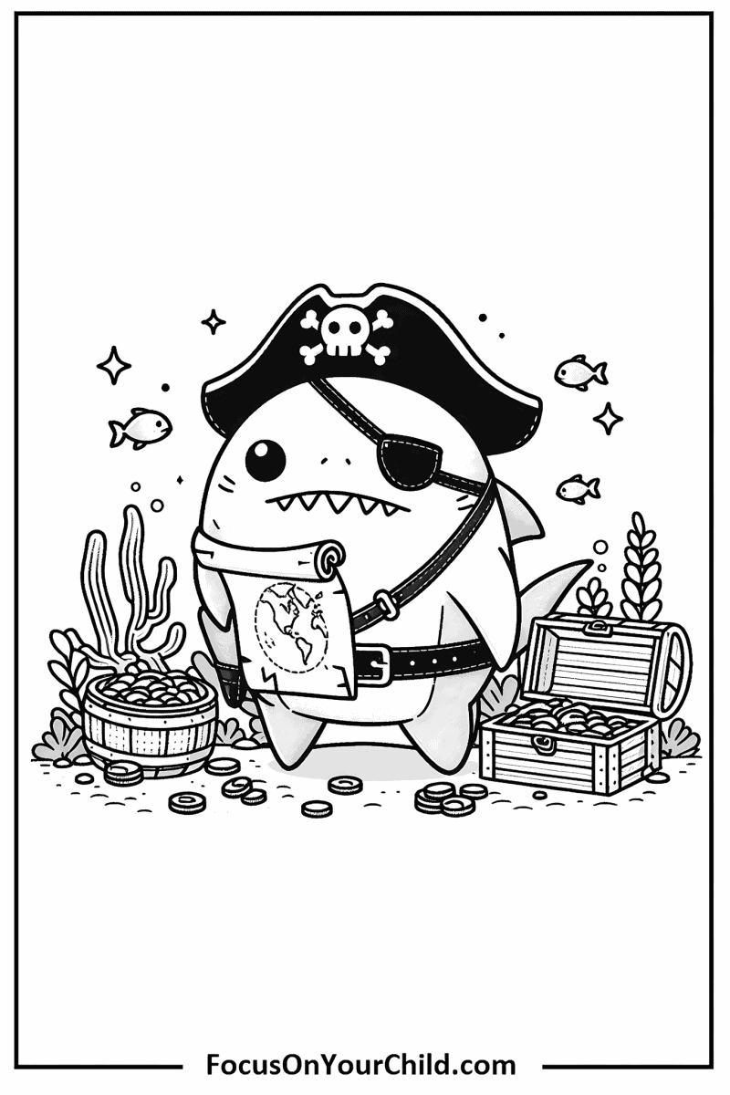 50+ Shark Coloring Pages (Free PDF Printables)