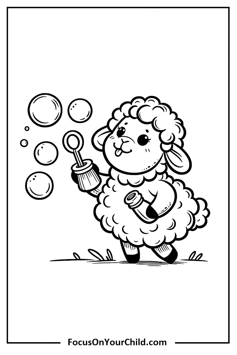 50+ Sheep Coloring Pages (Free PDF Printables)