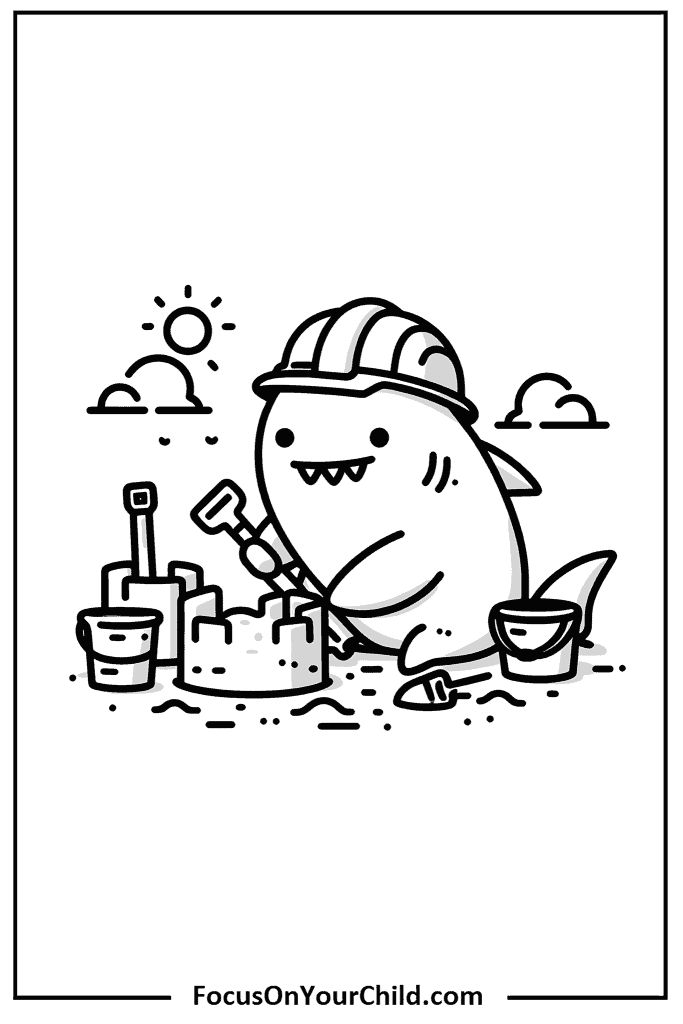 50+ Shark Coloring Pages (Free PDF Printables)