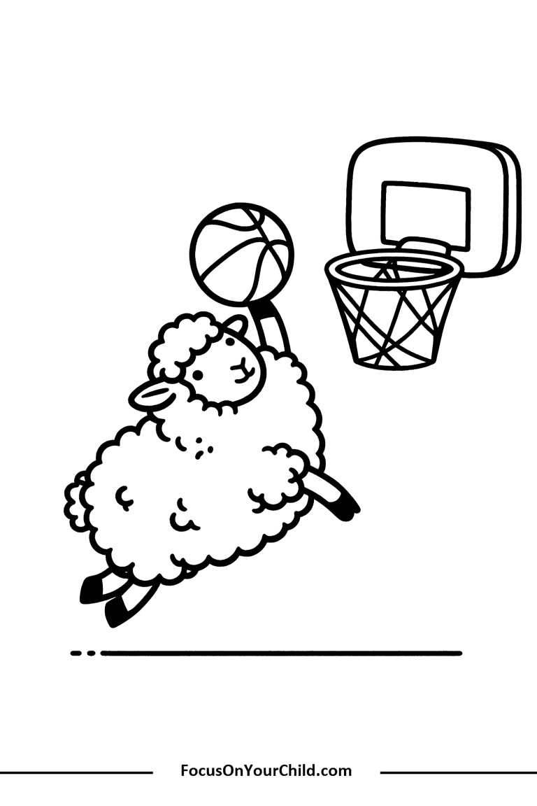 50+ Sheep Coloring Pages (Free PDF Printables)