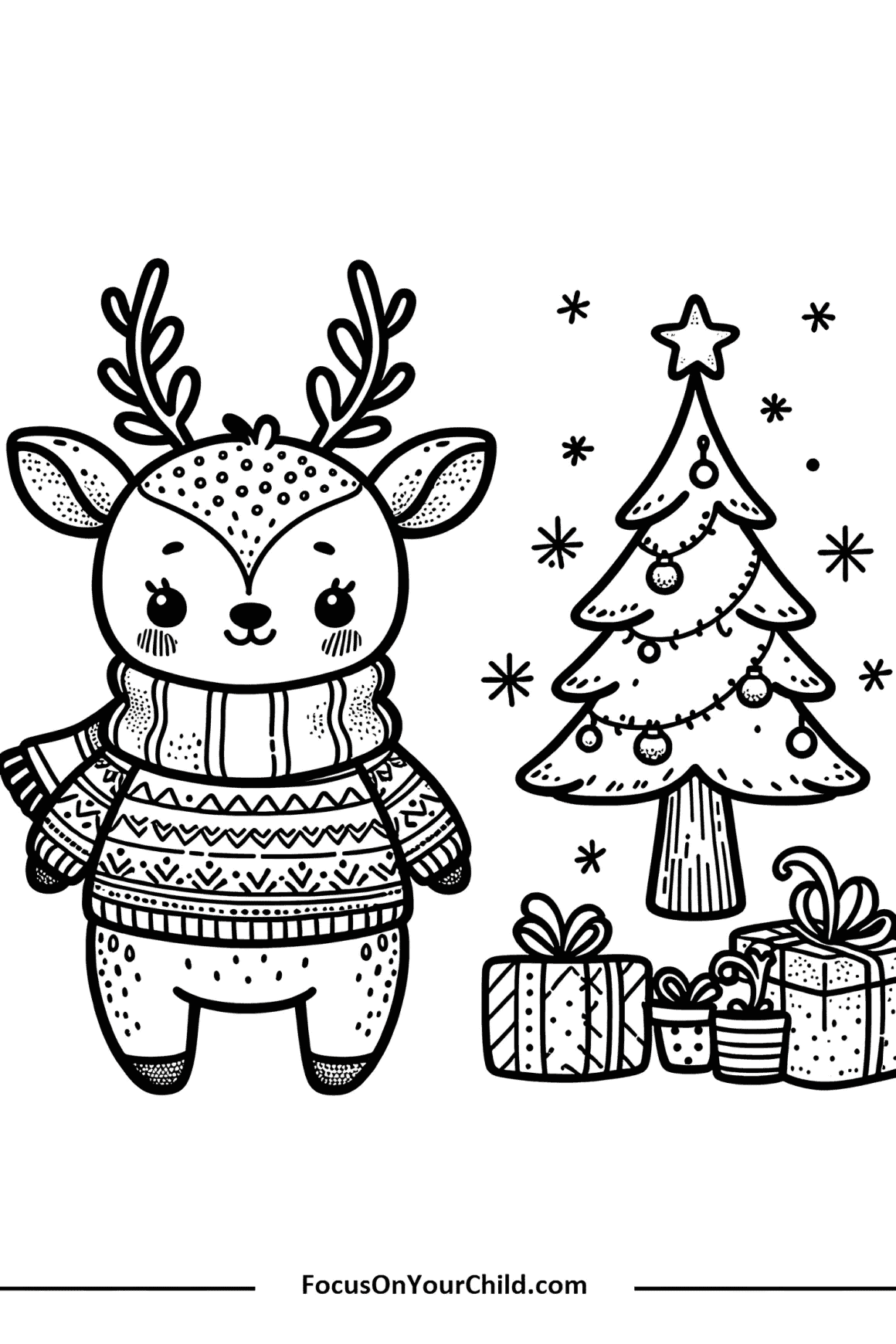 50+ Deer Coloring Pages (Free PDF Printables)
