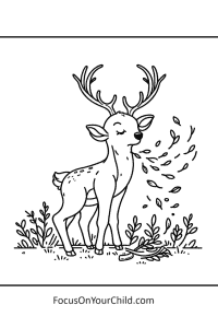 50+ Deer Coloring Pages (Free PDF Printables)