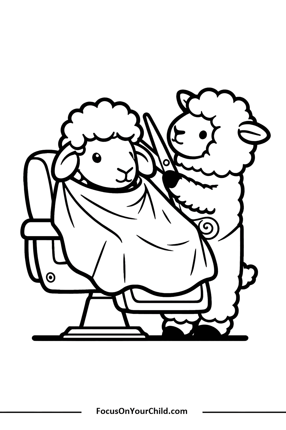 50+ Sheep Coloring Pages (Free PDF Printables)